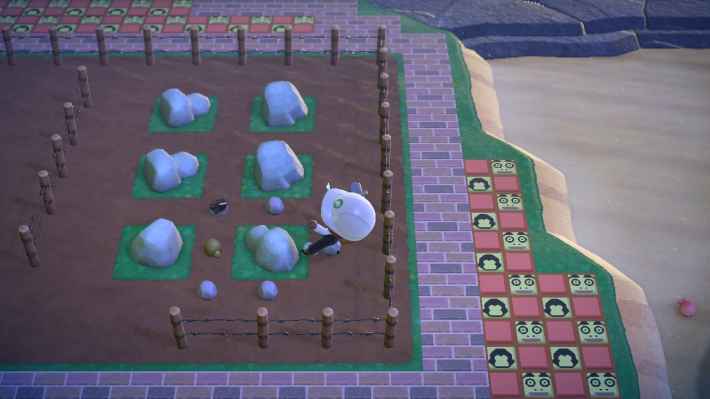 【ACNH】 Rock Garden Guide - Comment déplacer des roches 【Animal Crossing ...
