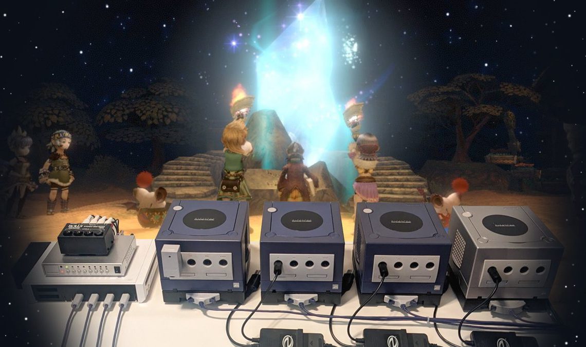 Quatre GameCubes et une Wii connectés : jongler pour pouvoir jouer à ...