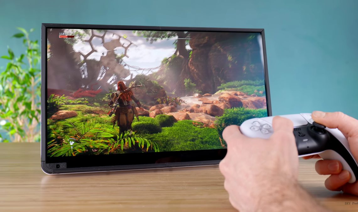 Convertir la PS5 en tablette ? Ce youtubeur a rendu cela possible